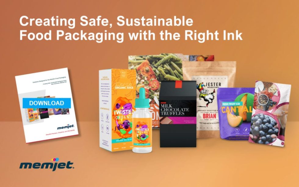 Creating Safe, Sustainable Food Packaging with the Right Ink - Memjet